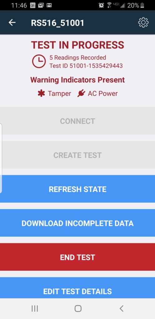 Radon Management Cloud Screenshots - RadStar Alpha Radon Monitor ...